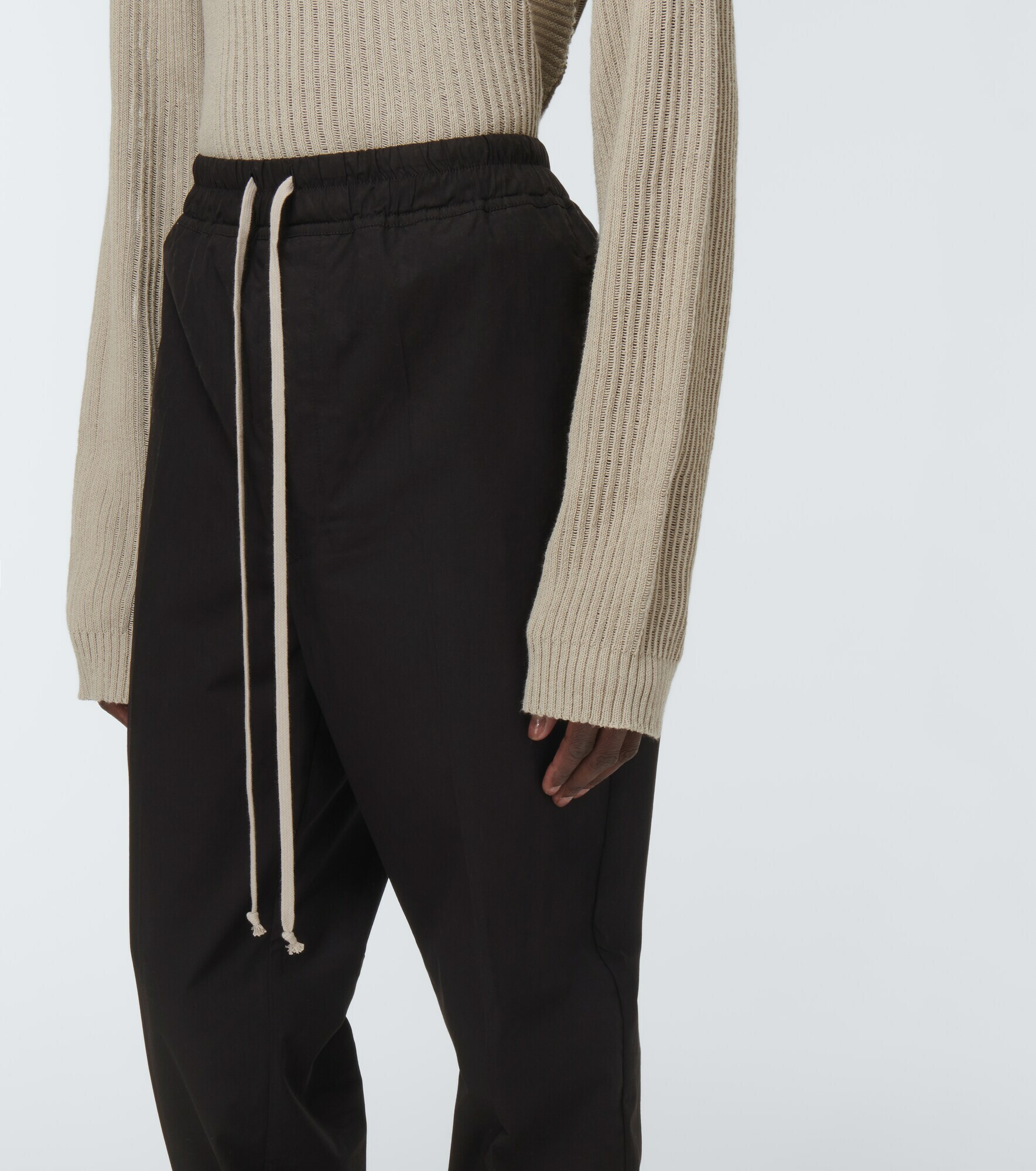 Rick Owens - Slim cotton sweatpants Rick Owens