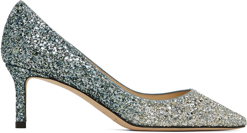 Jimmy Choo Silver Romy 60 Heels Jimmy Choo