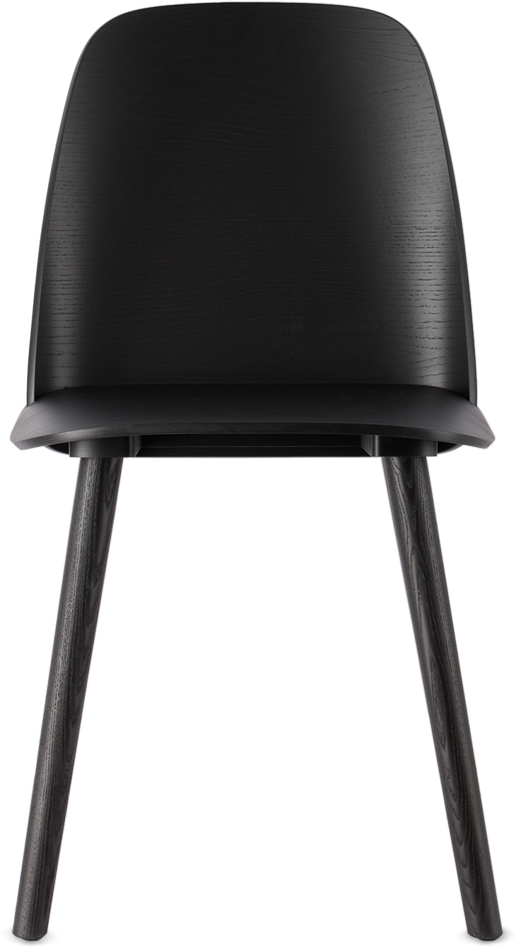 Muuto Black Oak Nerd Dining Chair Muuto