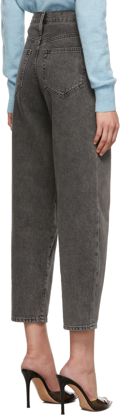 Frame Le Ultra High Rise Barrel Jeans Frame Denim