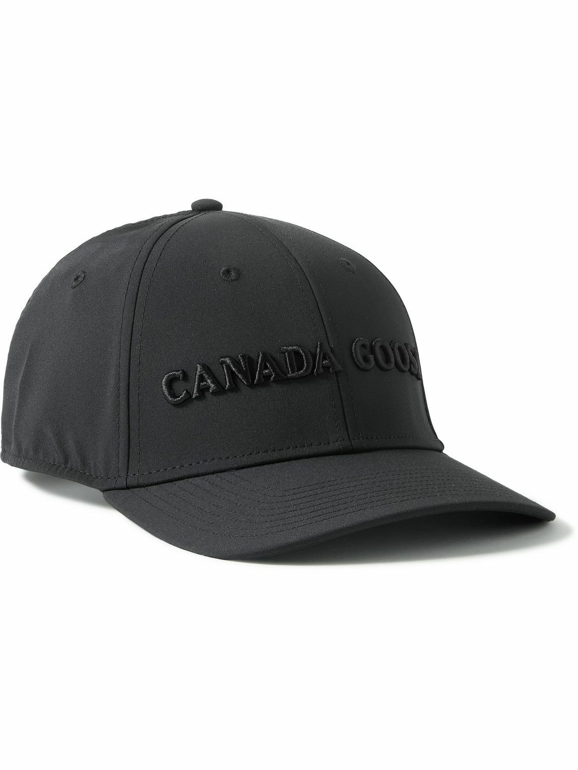 Canada Goose - Logo-Embroidered Stretch-Twill Baseball Cap - Black ...