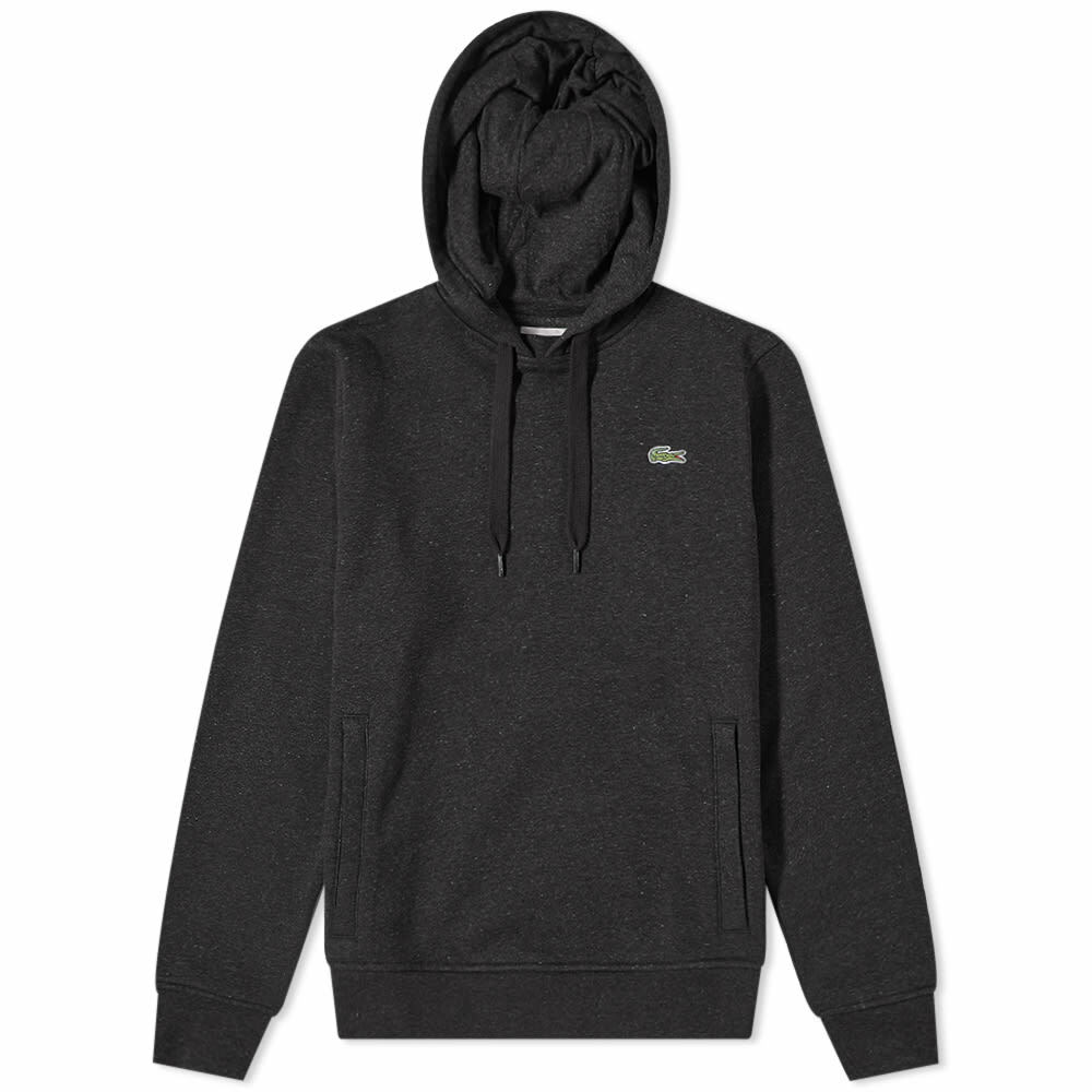 Lacoste Men's Classic Popover Hoody in Charcoal Lacoste