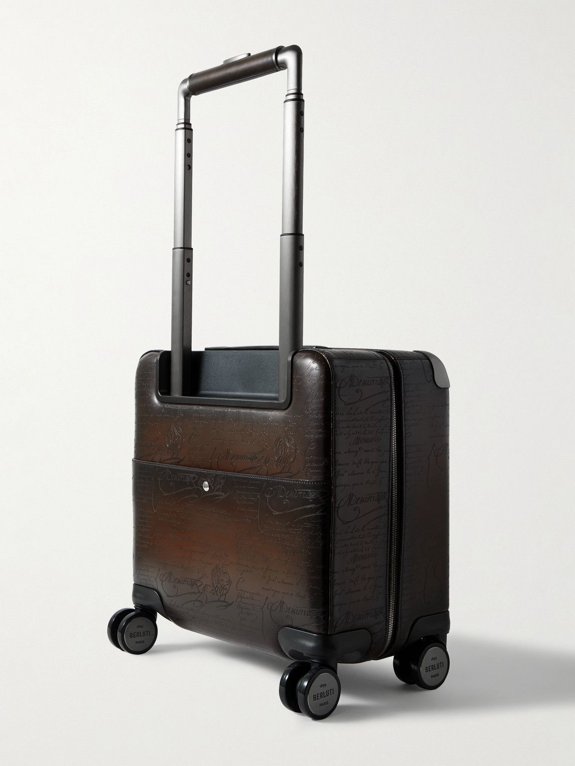 Berluti - Scritto Venezia Leather Carry-On Suitcase Berluti