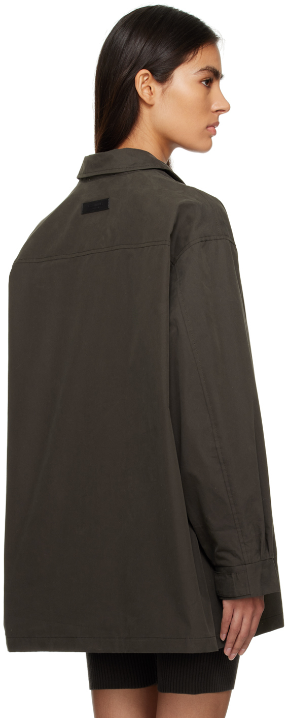 Essentials Gray Zip Jacket Essentials