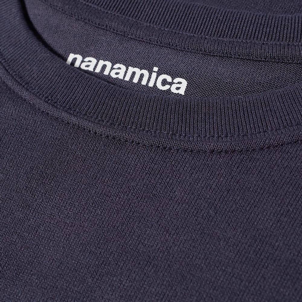 Nanamica Men's Loopwheel Coolmax T-Shirt in Navy Nanamica