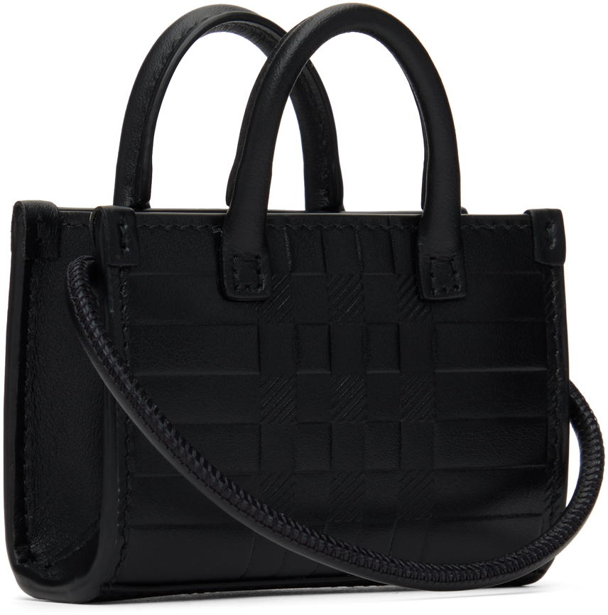 Burberry Black Check Micro Bag Burberry