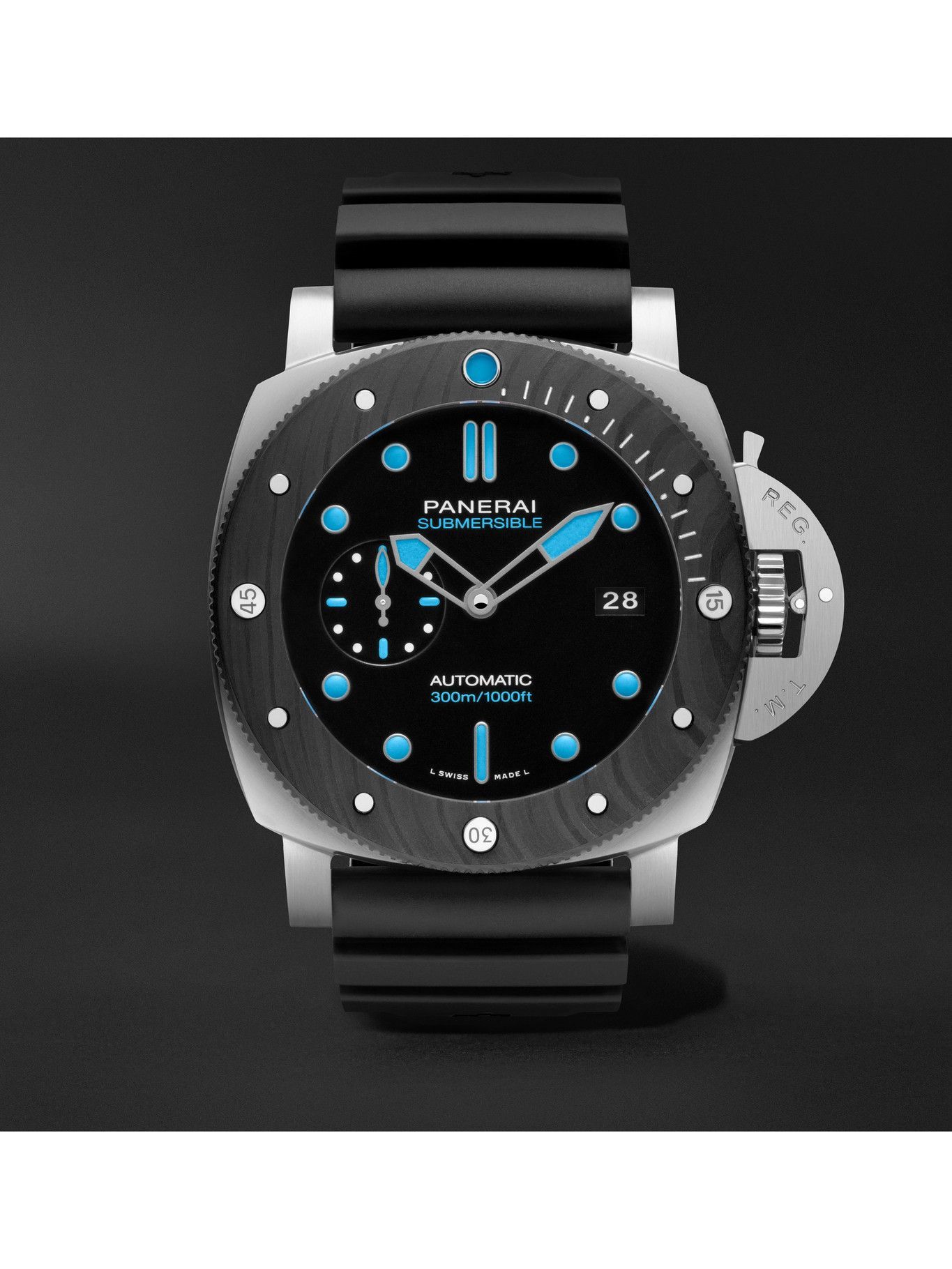 PANERAI - Submersible Automatic 47mm BMG-TECH and Rubber Watch Panerai