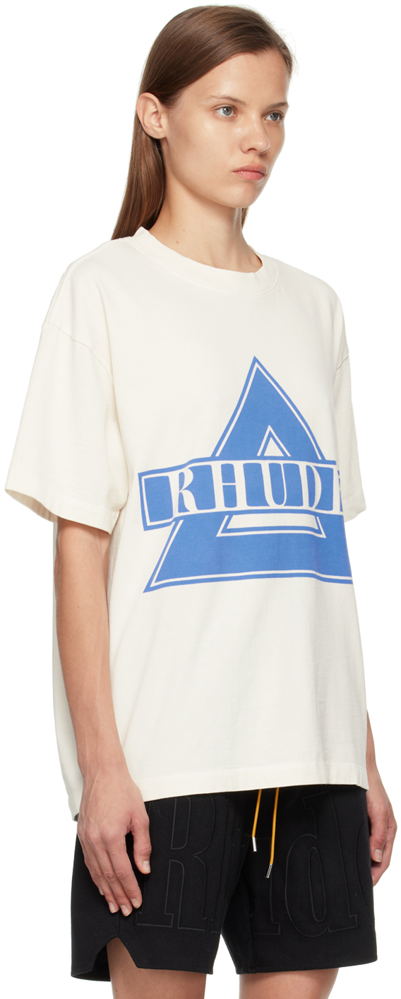 Rhude Off-White Triangle T-Shirt Rhude