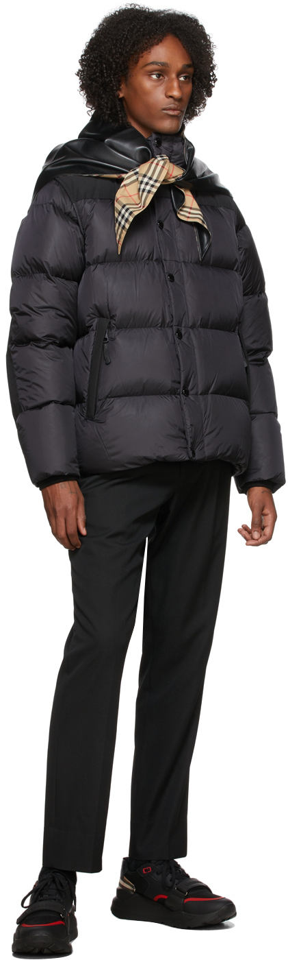 Burberry Black Down Lockwell Jacket Burberry