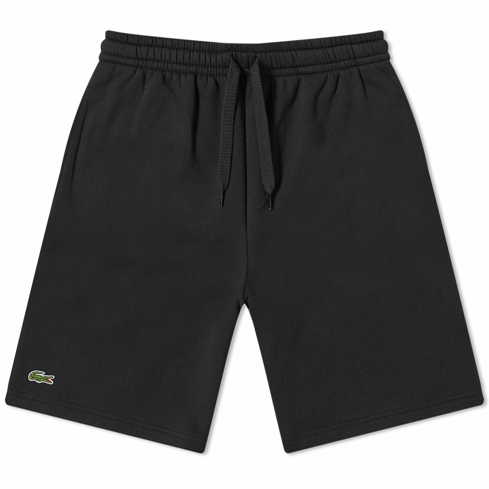 Lacoste Men's Classic Logo Sweat Short in Black Lacoste