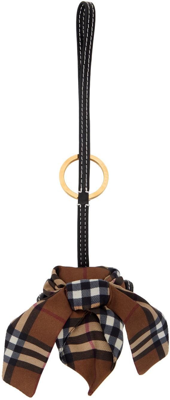 Burberry Black Thomas Bear Keychain Burberry