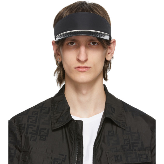 Fendi Black Forever Fendi Brim Visor Fendi