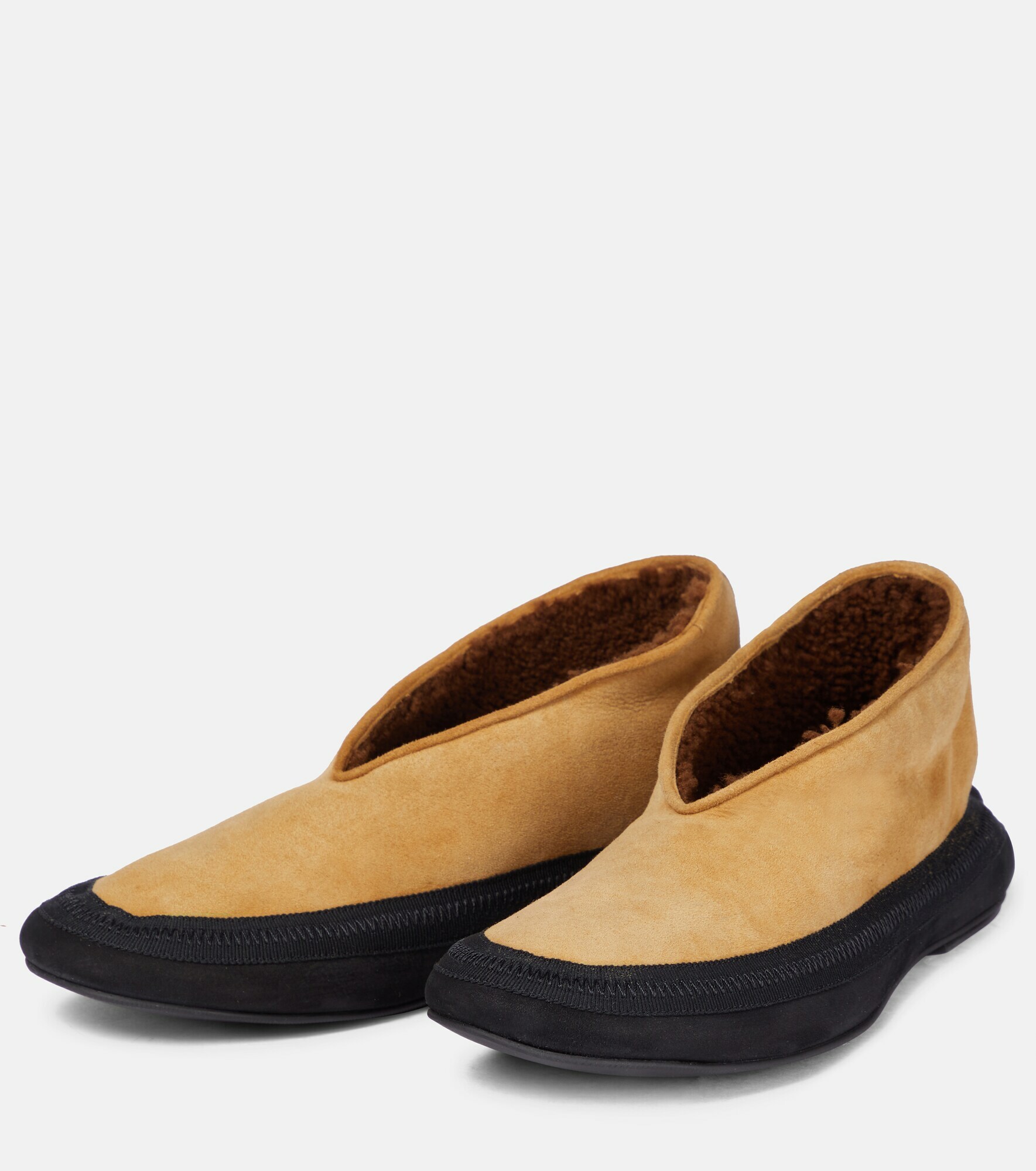 The Row - Fairy shearling-lined flats The Row