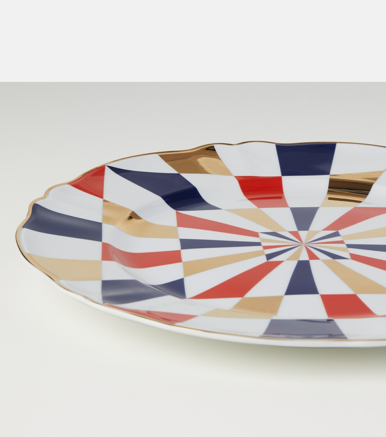 Bitossi - Set of 2 round platters Bitossi Ceramiche