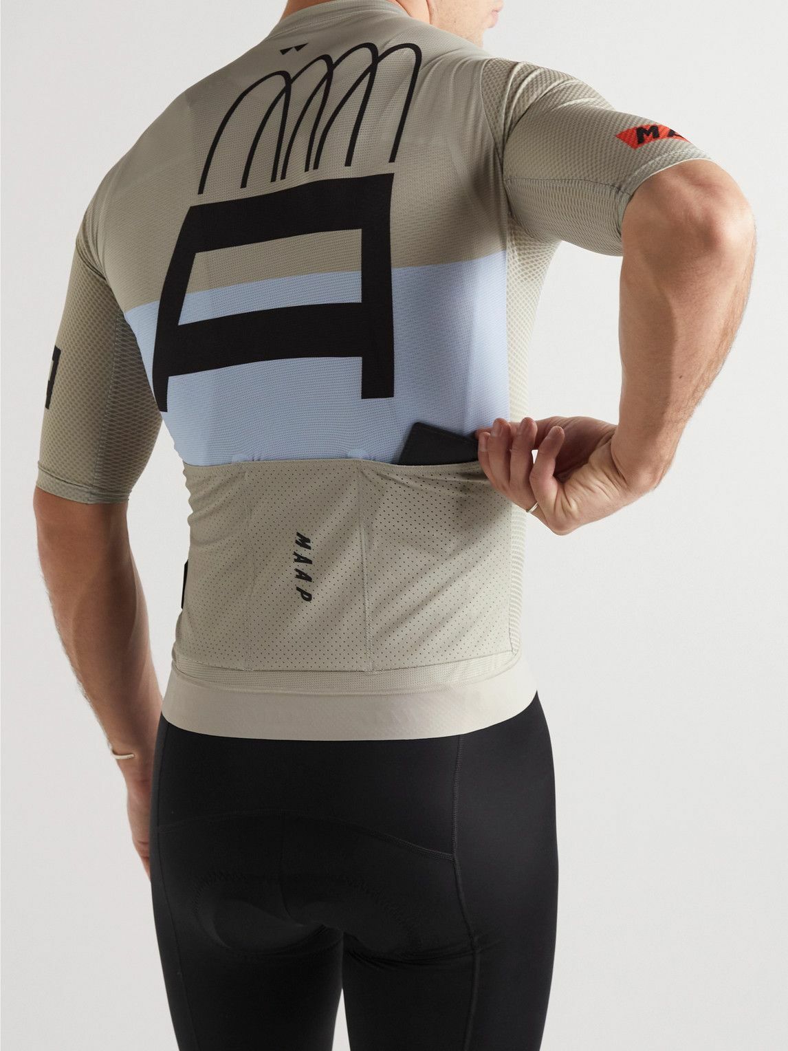 MAAP - Adapt Pro Air Recycled-Mesh Cycling Jersey - Gray MAAP