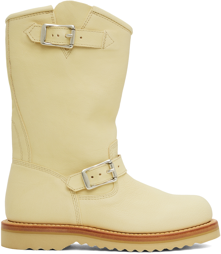 Our Legacy Off-White Corral Boots Our Legacy