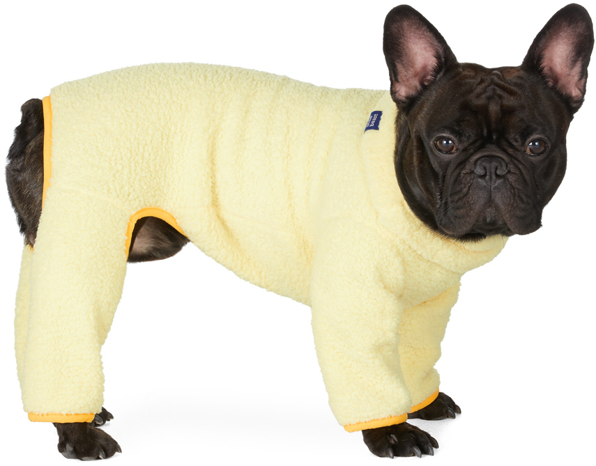little beast Yellow Fleece Rubber Ducky Jumpsuit