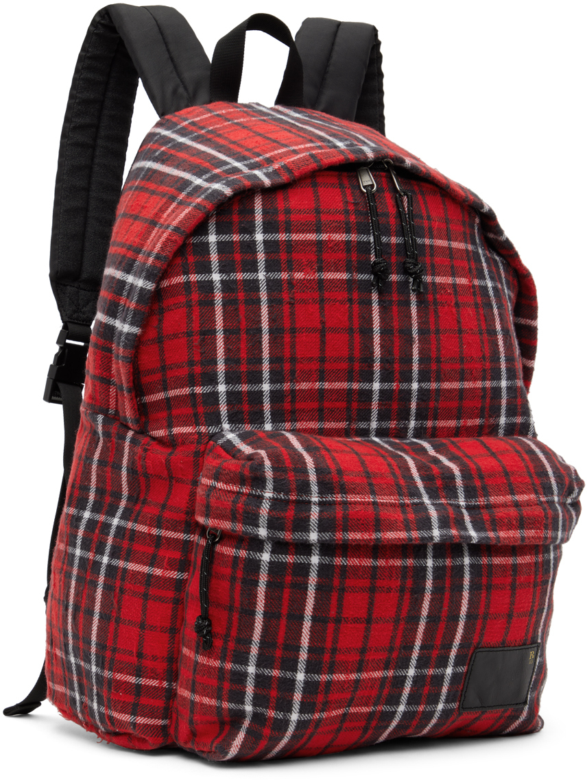 R13 Red Oversized Backpack R13