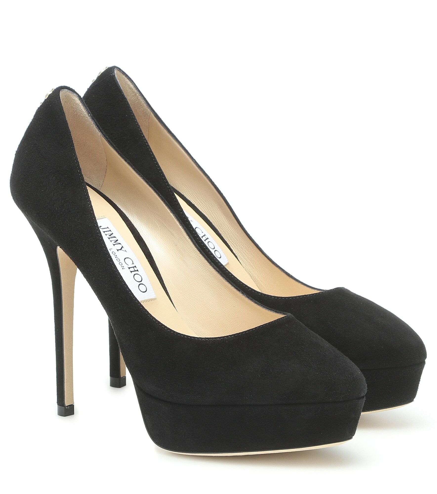 Jimmy Choo - Jenara 125 suede platform pumps Jimmy Choo