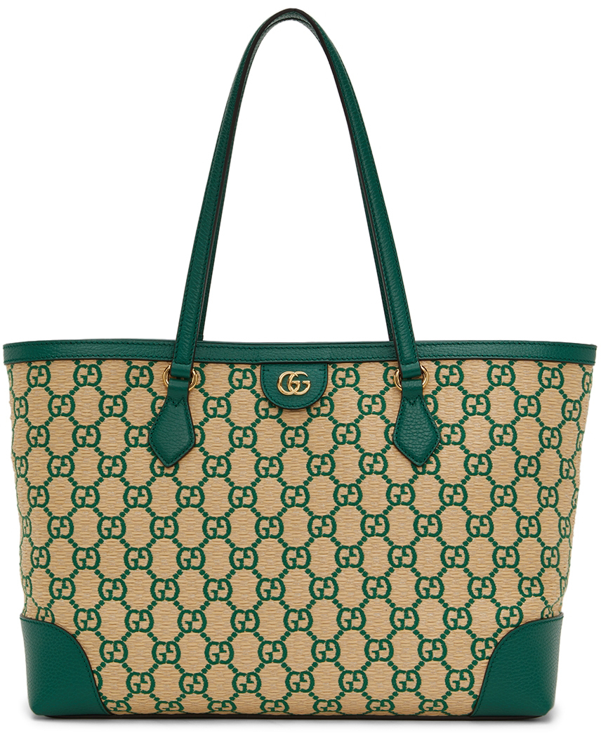 Gucci Green Ophidia Tote Gucci