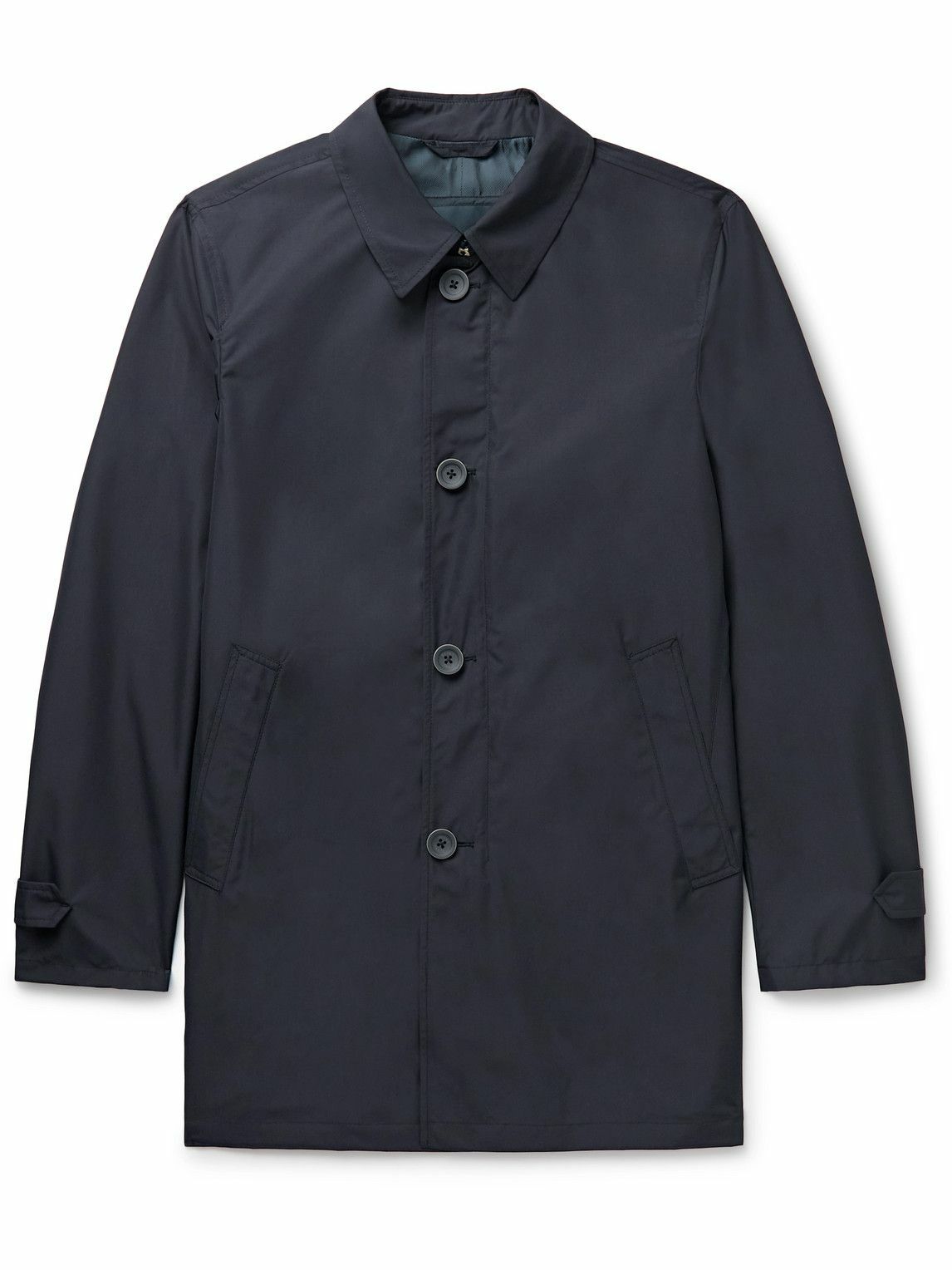 Herno - Shell Car Coat - Blue Herno