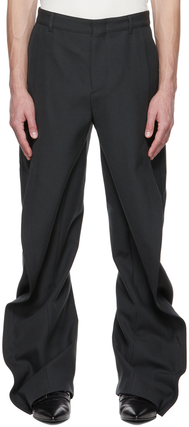 Y/Project Gray Banana Trousers Y/Project