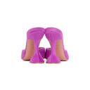 Amina Muaddi Pink Pony Fiona Mules Amina Muaddi