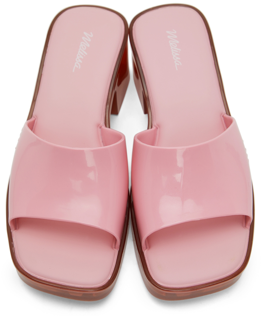 Melissa Pink Melissa Shape Sandals
