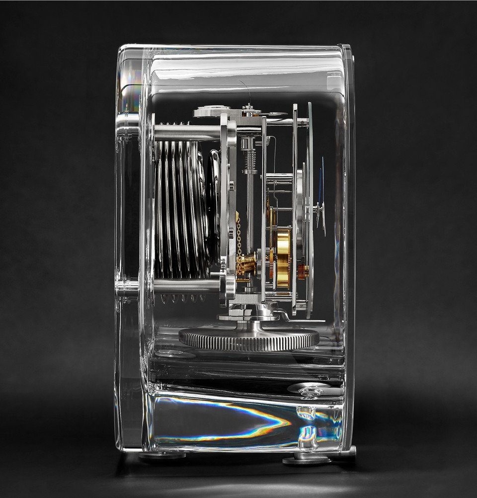 Jaeger-LeCoultre - Marc Newson Atmos 568 Clock - Men - Silver Jaeger ...