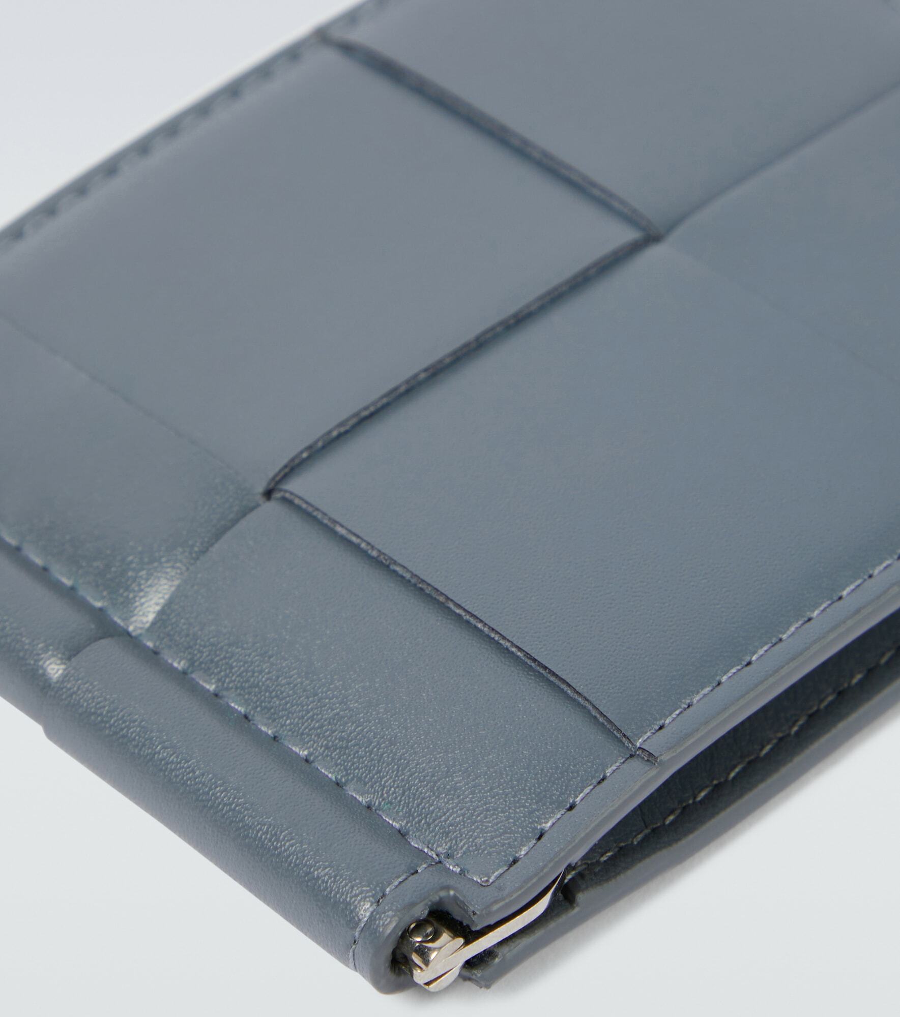 Bottega Veneta - Bill Clip Intreccio leather wallet Bottega Veneta