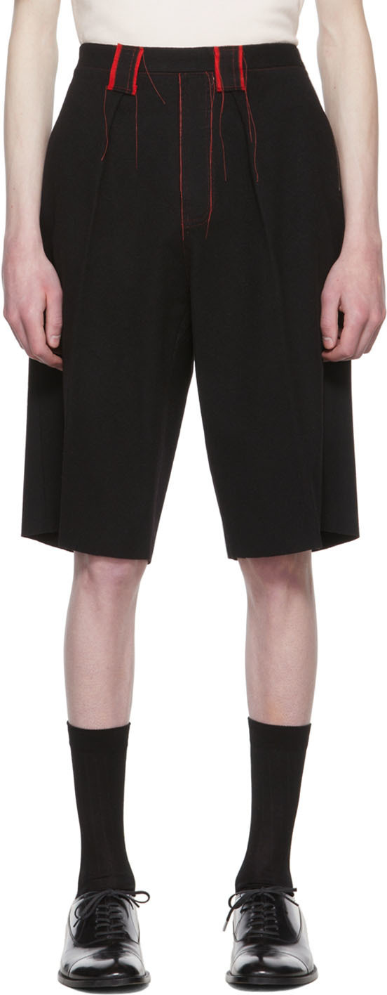 Maison Margiela Black Shadow Reveal Shorts Maison Margiela