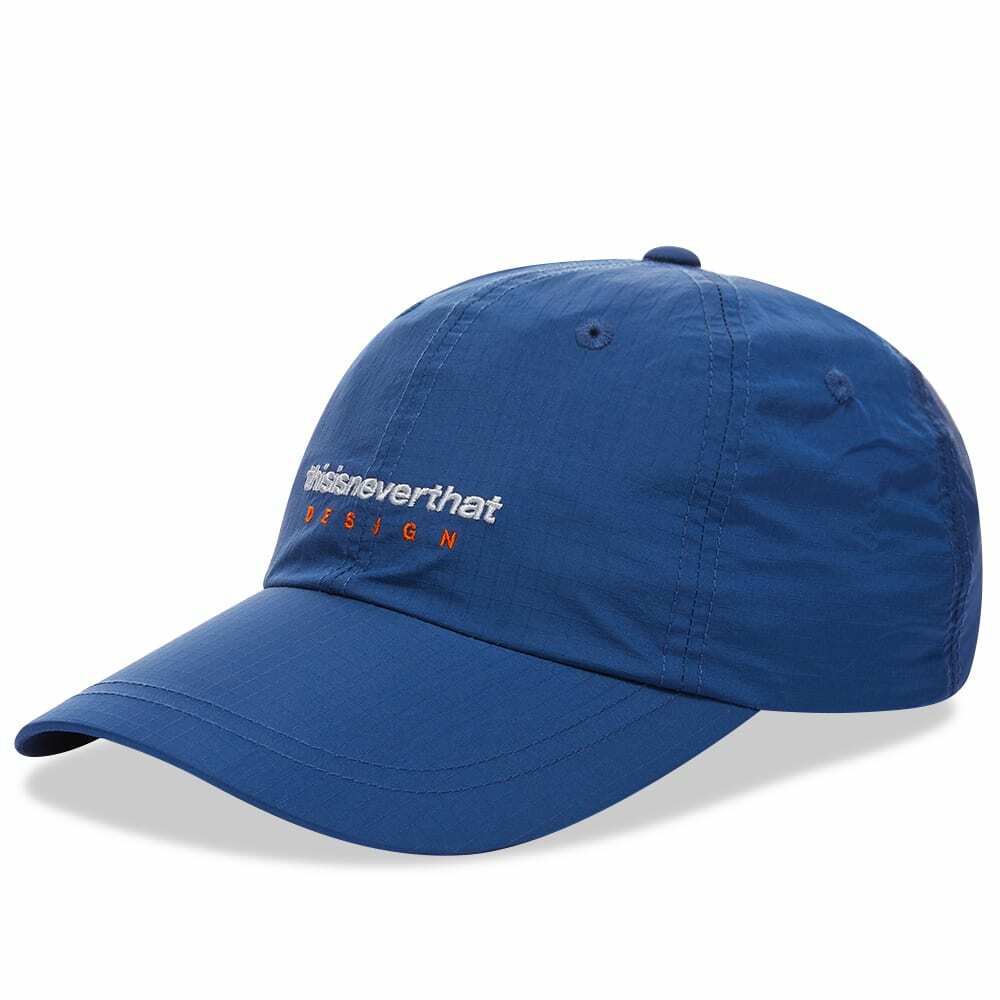 thisisneverthat Men's Ripstop DSN-Logo Cap in Blue thisisneverthat