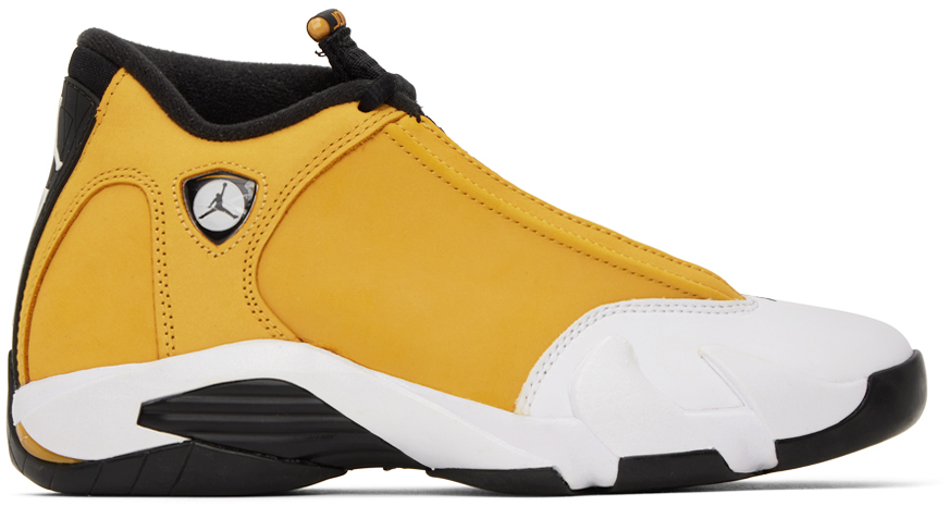 Nike Jordan Yellow Jordan 14 Retro Sneakers Nike Jordan Brand