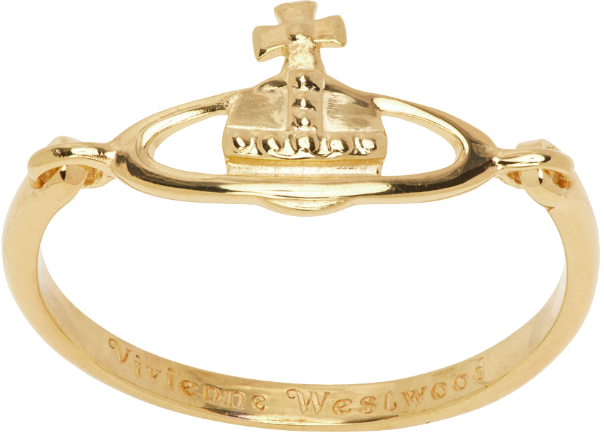 Vivienne Westwood Gold Vendome Ring Vivienne Westwood