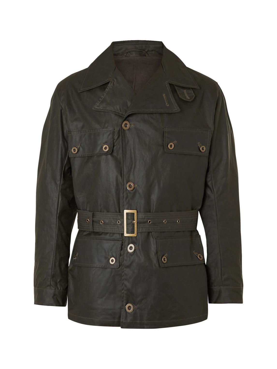 Kingsman - Conrad Waxed-Cotton Jacket - Green Kingsman