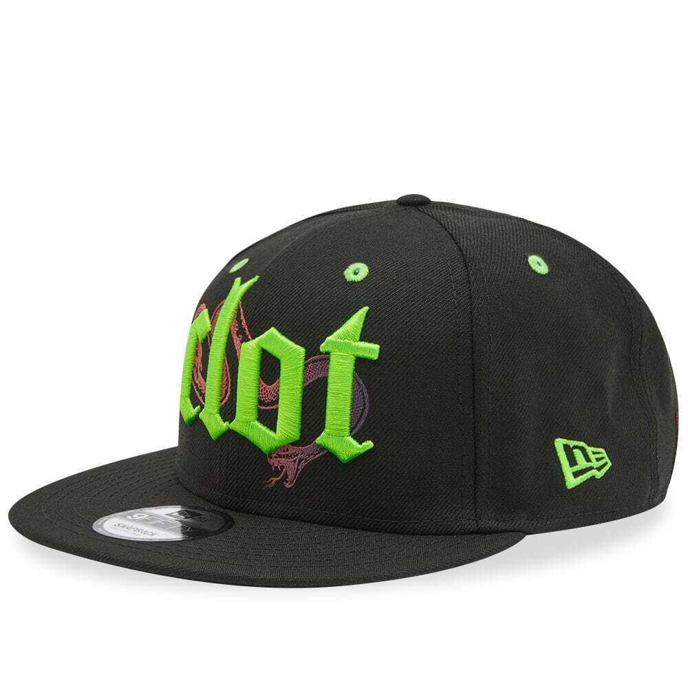CLOT Snake Logo Cap in Black CLOT