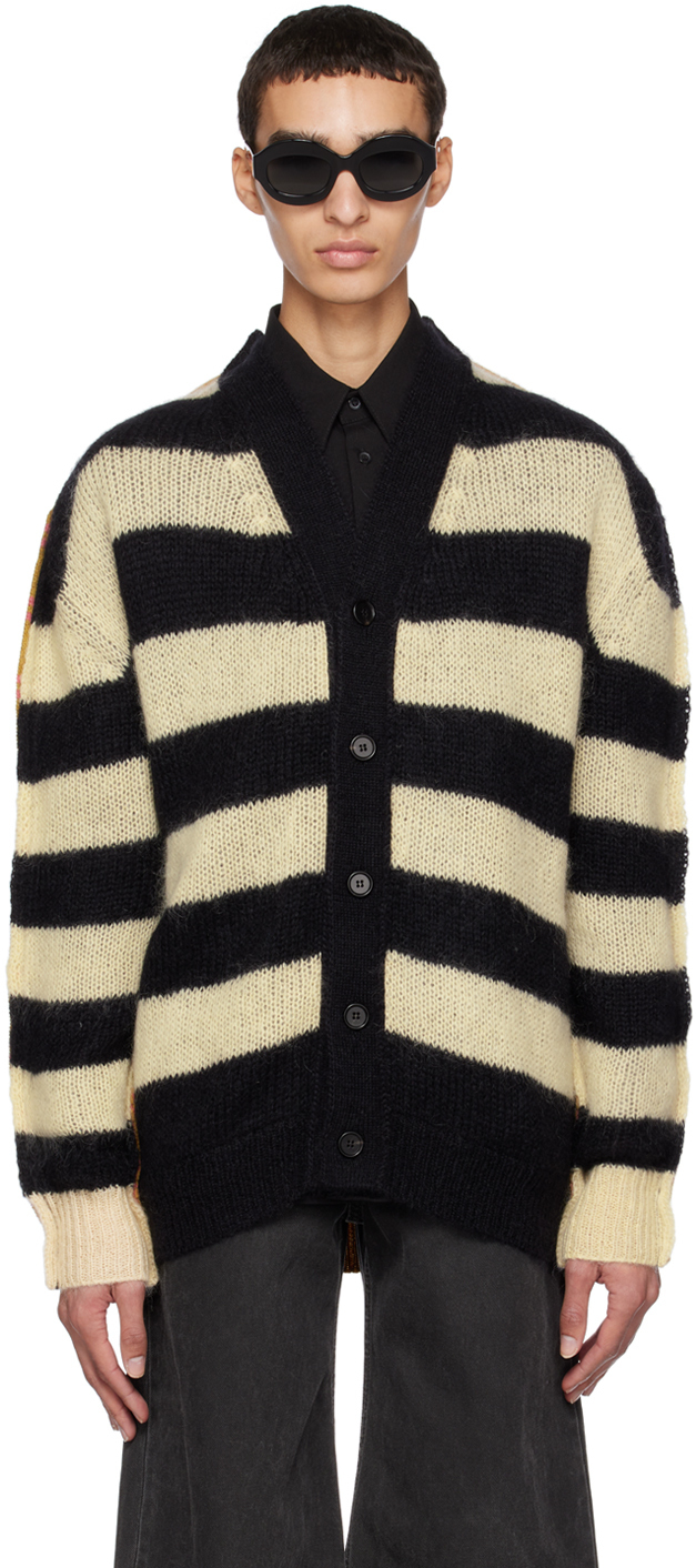Marni Multicolor Paneled Cardigan Marni