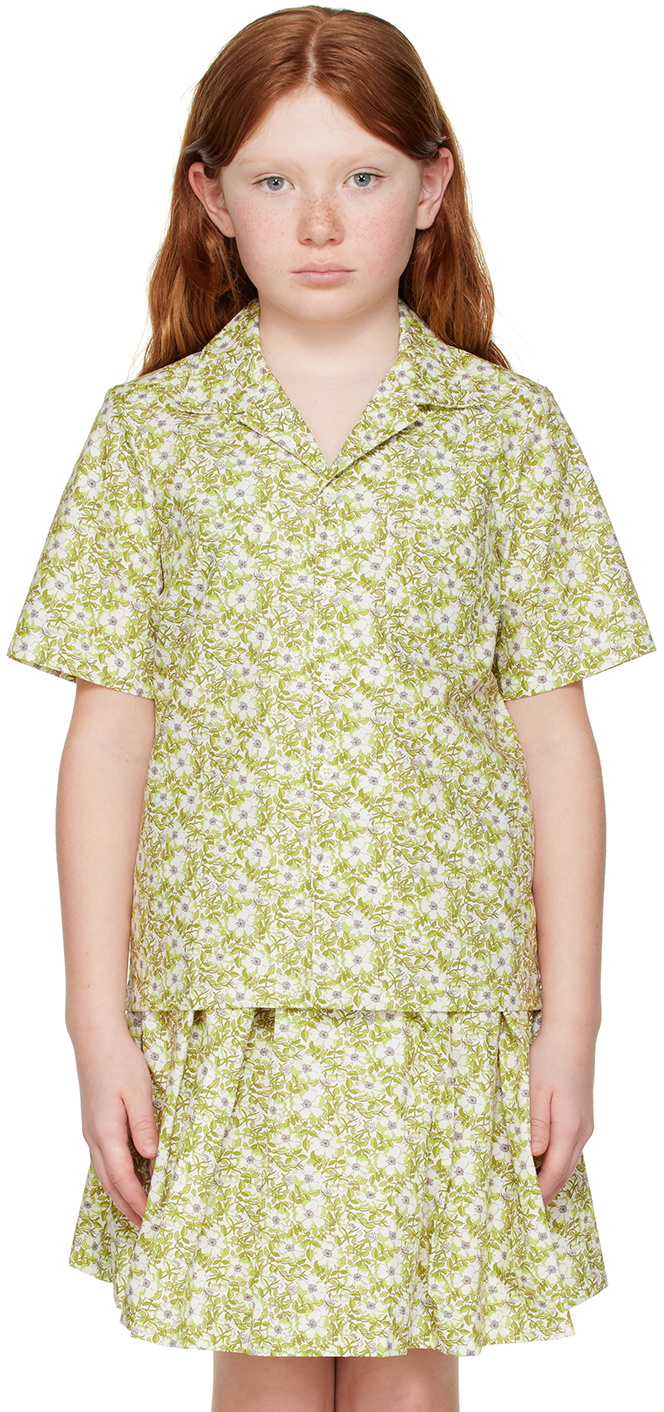 Bonpoint Kids Yellow Steve Shirt Bonpoint