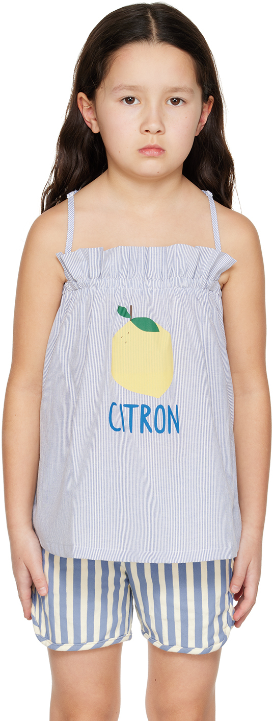 Jellymallow Kids Blue 'Citron' Top Jellymallow