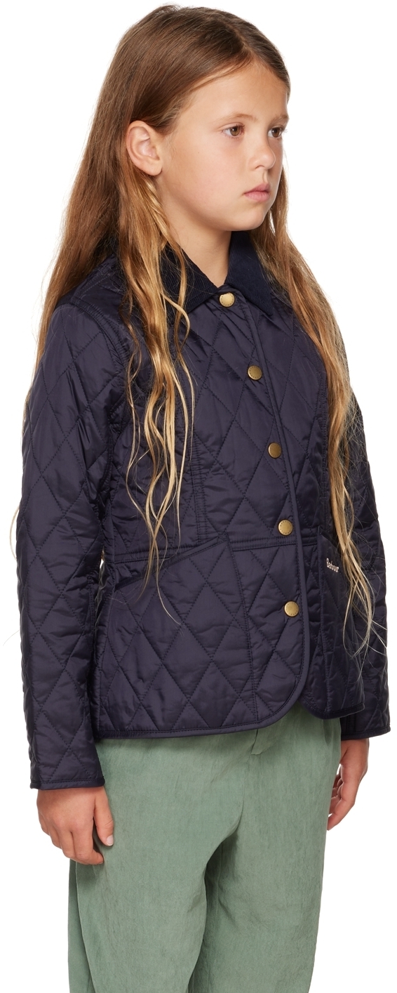 Barbour Kids Navy Summer Liddesdale Jacket Barbour