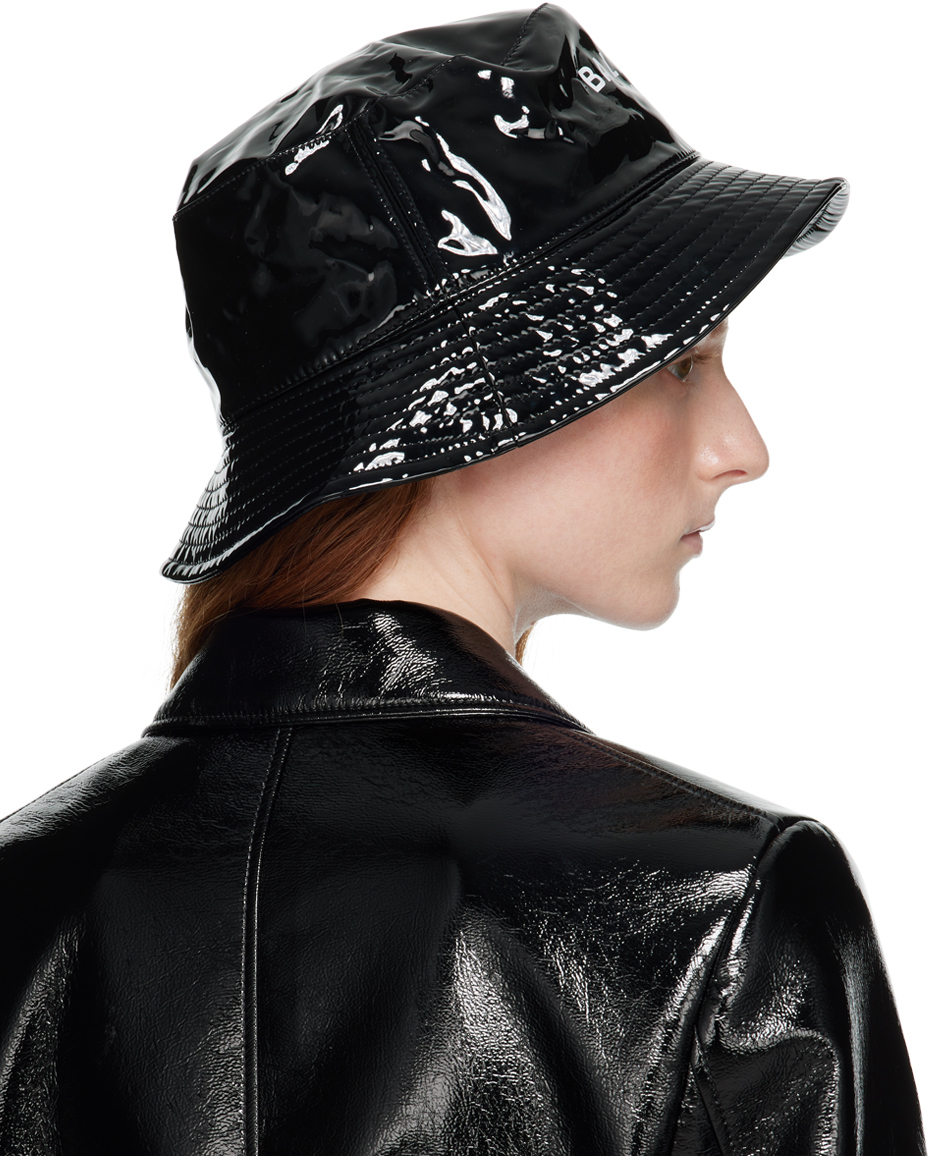 Balmain Black Logo Bucket Hat Balmain