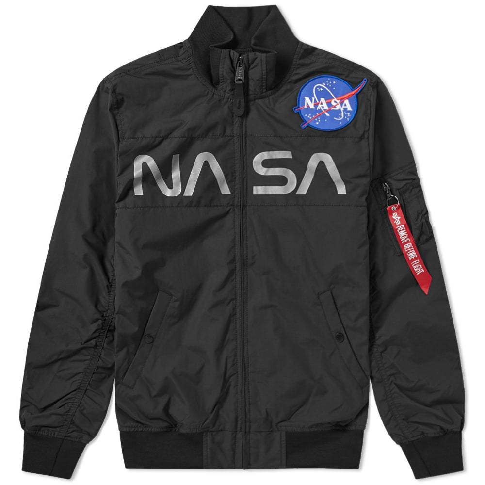 Alpha Industries NASA Jacket Black Alpha Industries