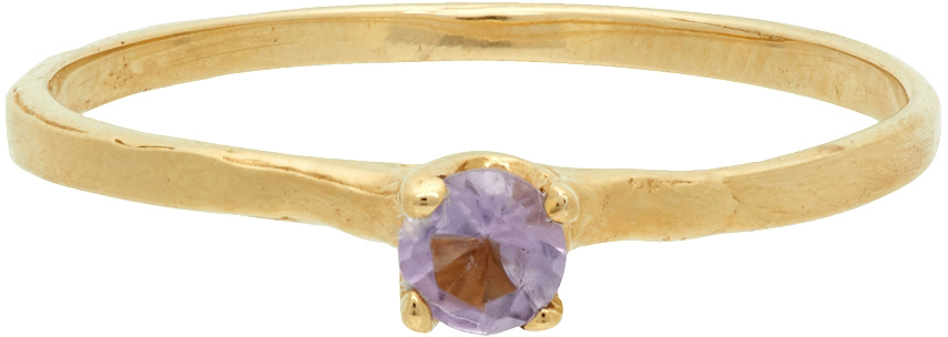 Mondo Mondo Gold & Purple Palace Ring Mondo Mondo