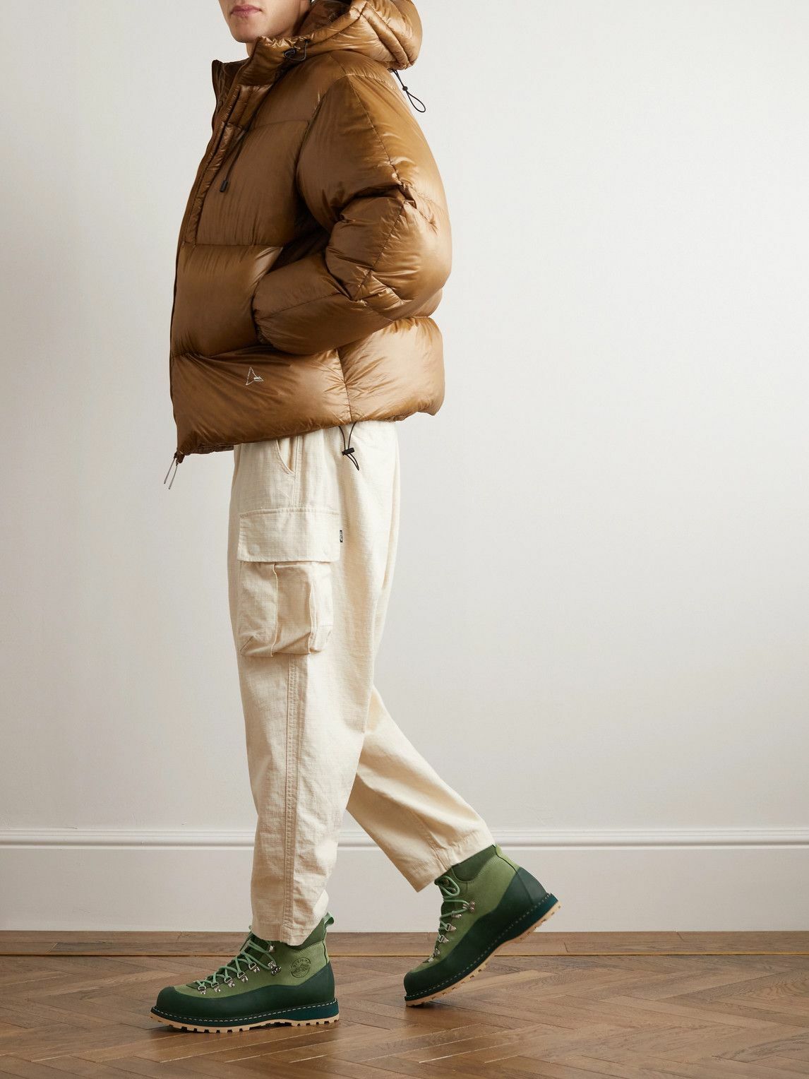 Diemme - Roccia Vet Suede and Rubber Hiking Boots - Green Diemme