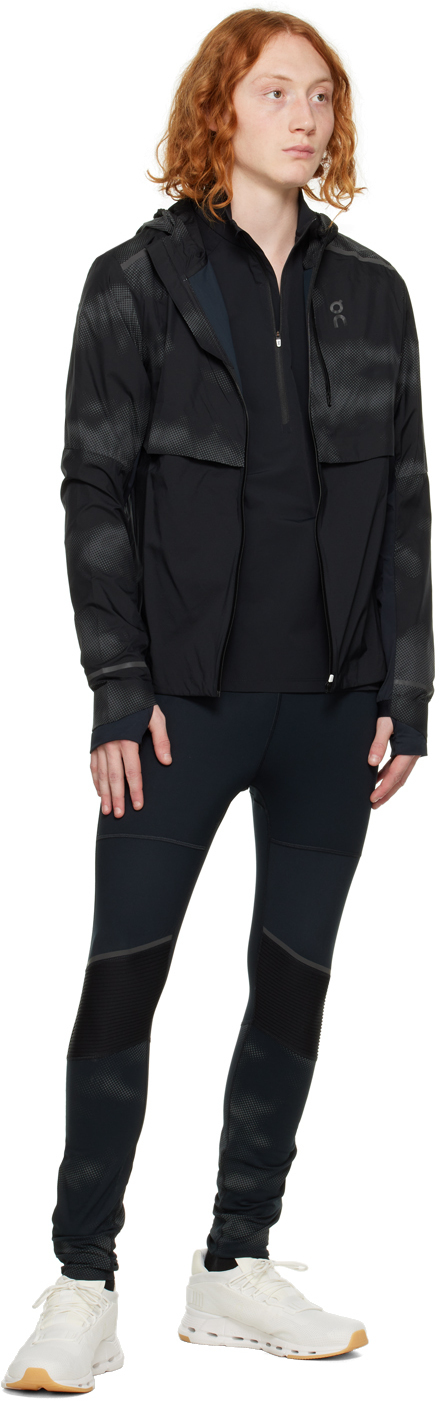 On Black Half-Zip Track Jacket On