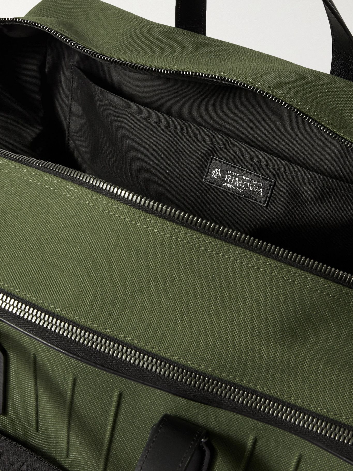 RIMOWA - Weekender Leather-Trimmed Canvas Holdall RIMOWA