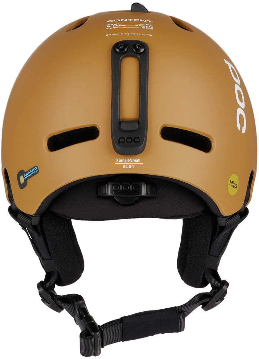 POC Tan Fornix MIPS Snow Helmet POC