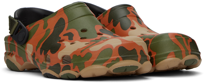 Crocs Tan Classic All-Terrain Camo Clogs Crocs