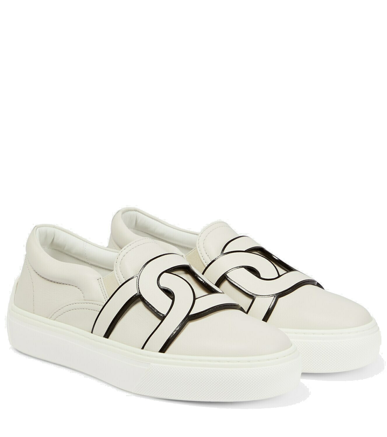 Tod's - Kate leather slip-on sneakers Tod's