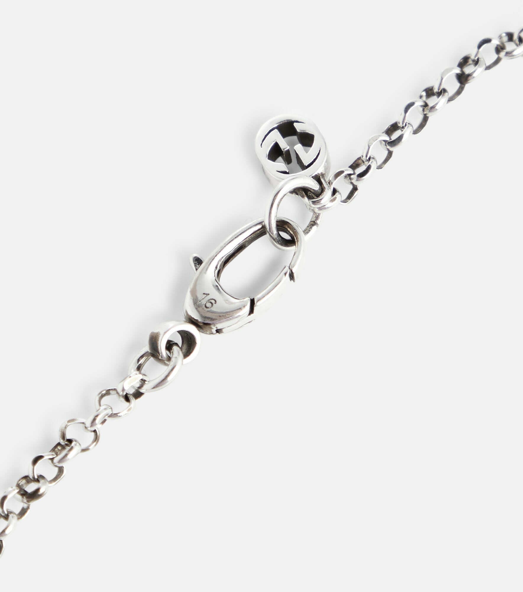 Gucci - Double G key sterling silver bracelet Gucci